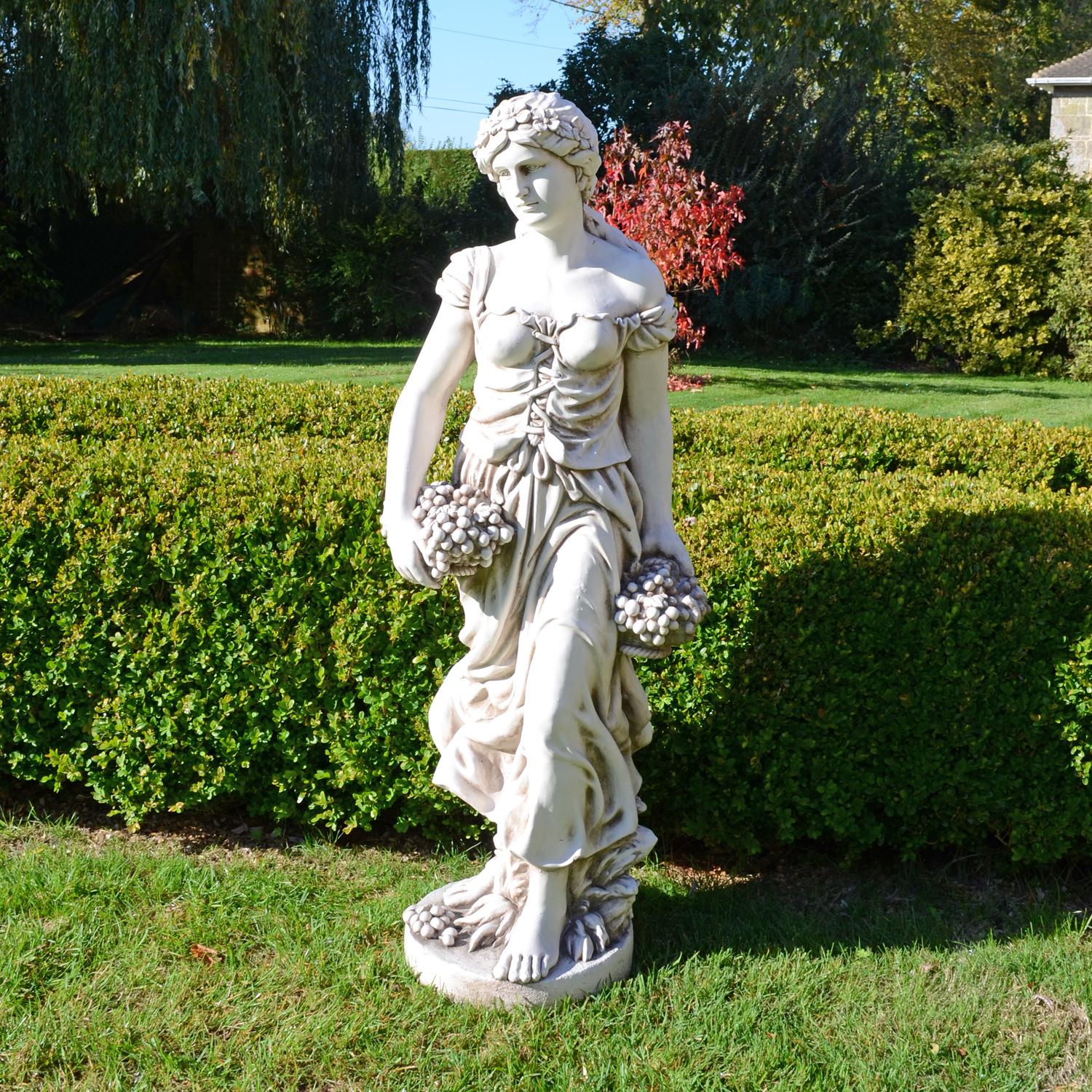 Large Sally in Summer Traditional Statue